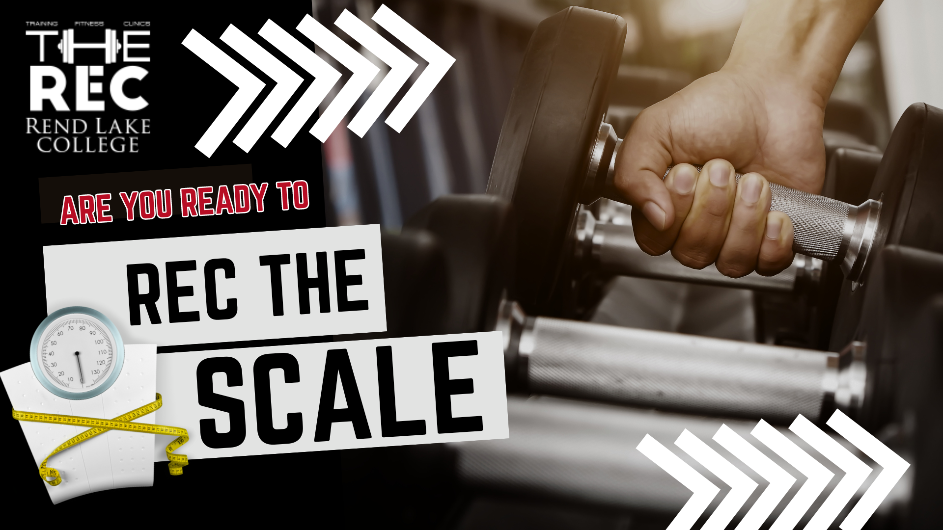 Annual "Rec the Scale" challenge is back at RLC in Spring 2024