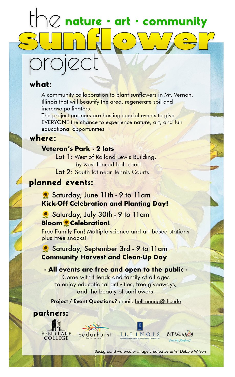 For more information, please contact: