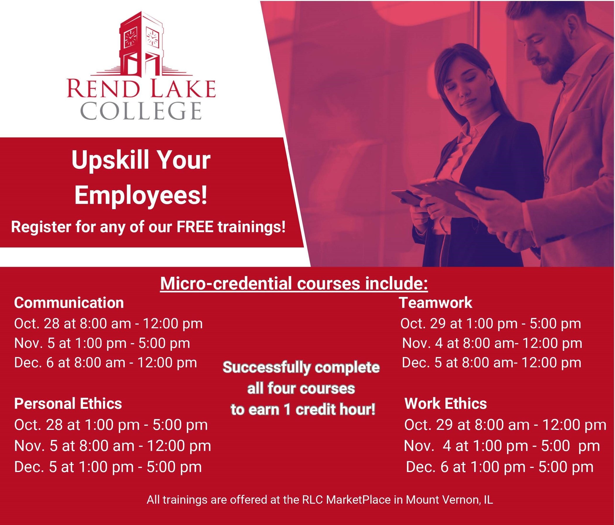 INA, Ill. (October 17, 2024)—Join Rend Lake College at the MarketPlace ...