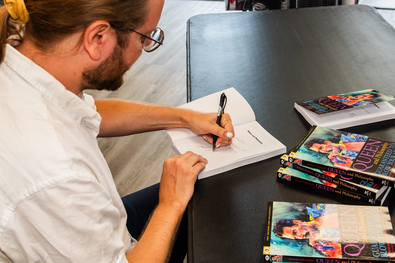 The signing will take place from noon to 1 p.m. Wednesday, Aug. 23.