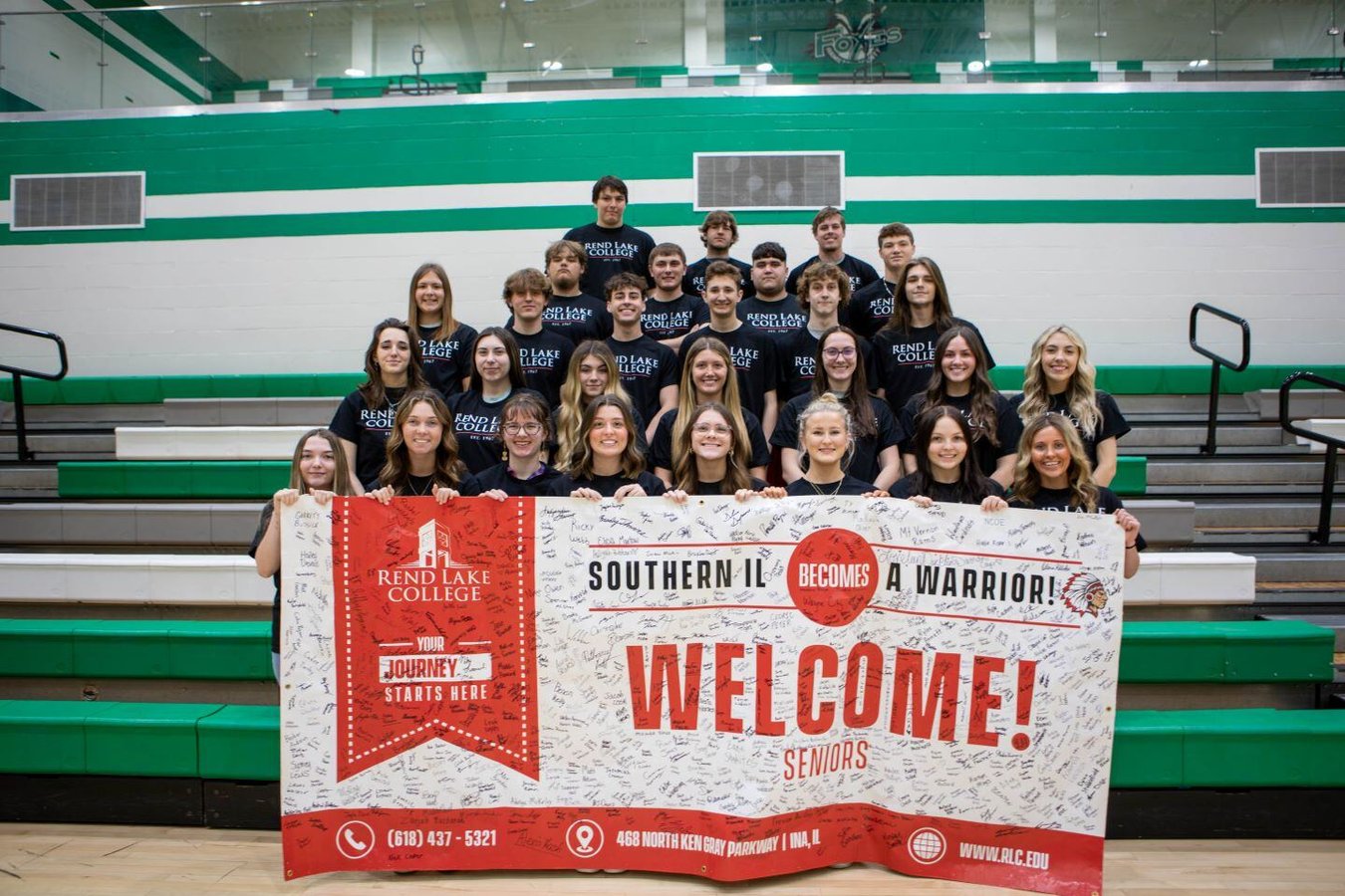 Front Row (L-R) : Haylee Borgmann (Dahlgren), Allee Ragan (McLeansboro ...