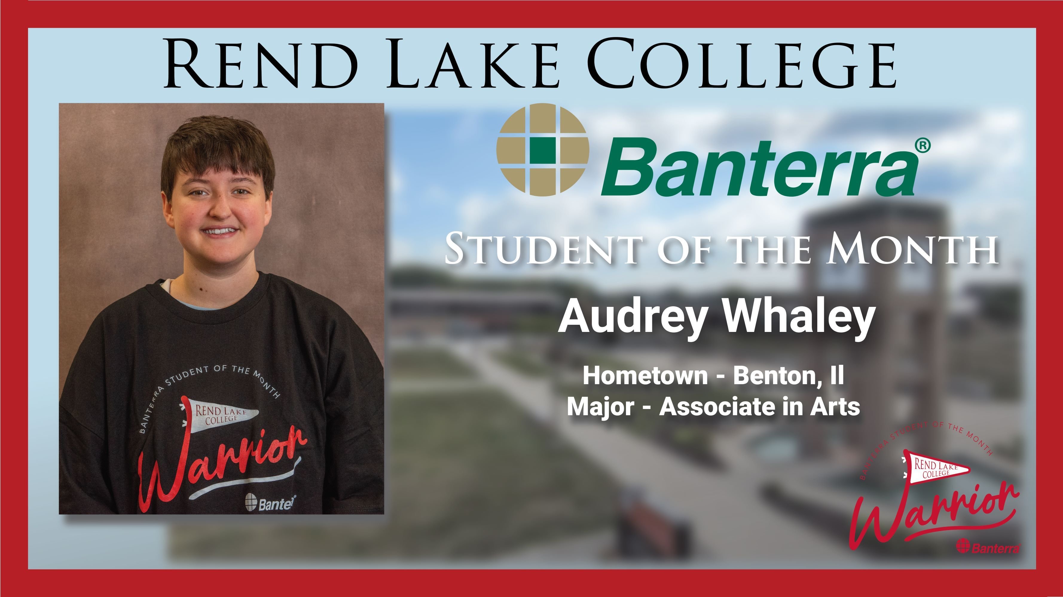 Whaley is a sophomore at RLC who will graduate with an A.A. degree ...