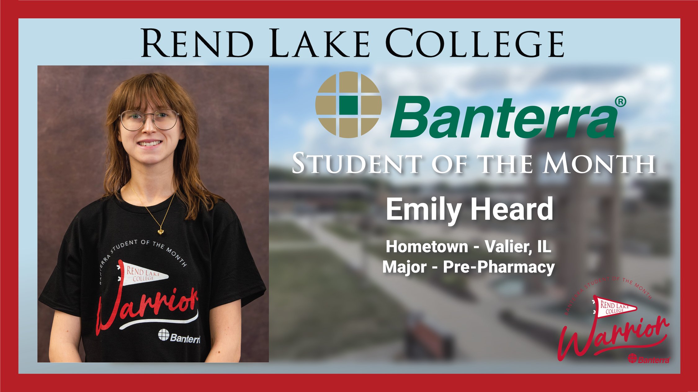 Banterra Student of the Month: Emily Heard